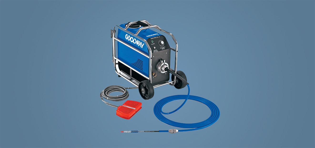 Tube Cleaning Goodway RAM-PRO-XL - Irom Italia