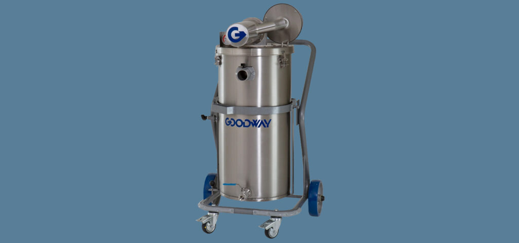 GOODWAY ATEX Industrial Vacuum Cleaners Model VAC-EX-AV-25SS - Irom Italia
